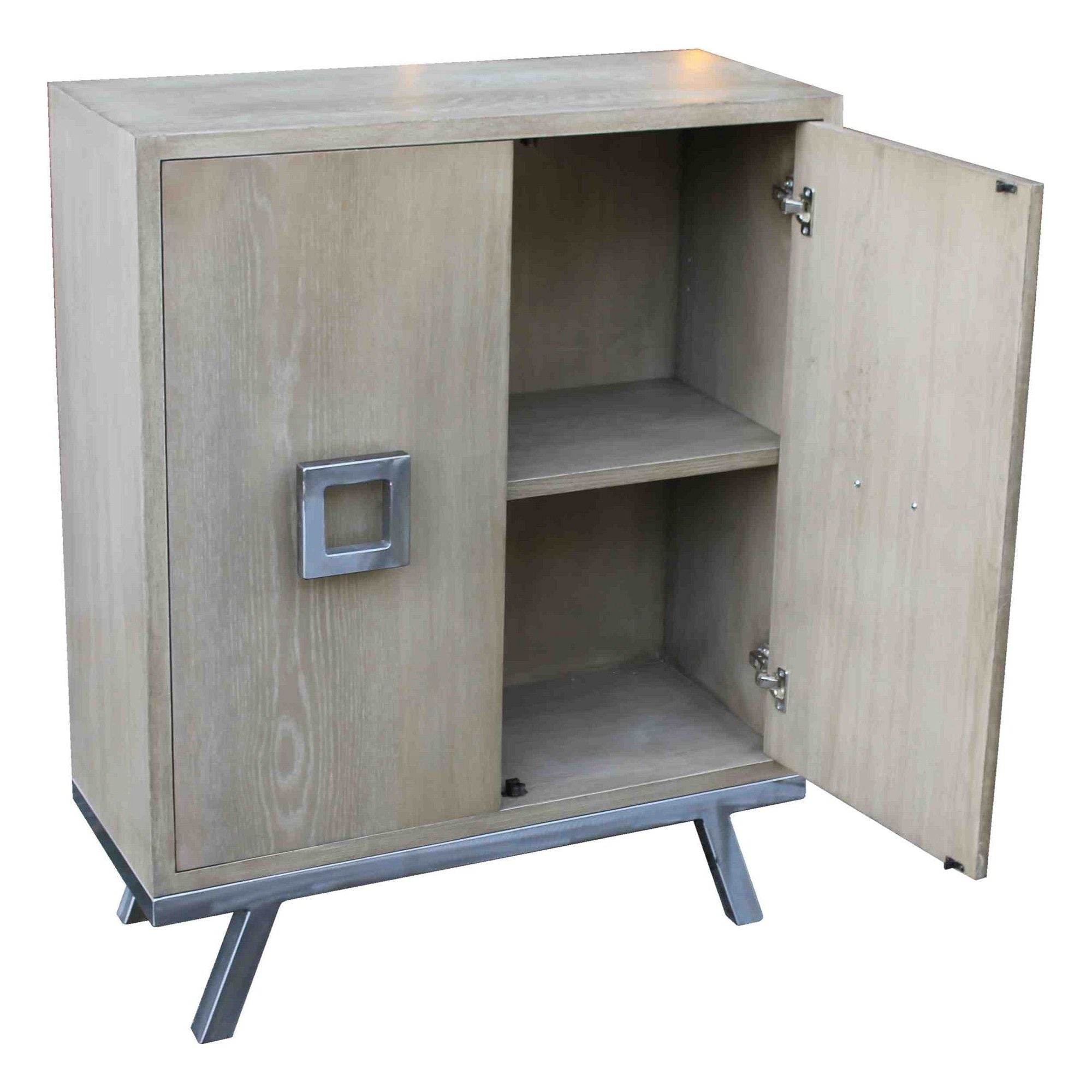 Audra Wagner Solid White Oak Media Cabinet - Handmade Home Furnishings ...