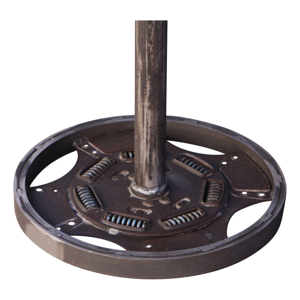 Worthington Industrial Round Metal Bistro Table – Mortise & Tenon