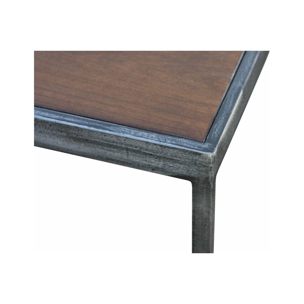 Industrial Modern End Table – Mortise & Tenon