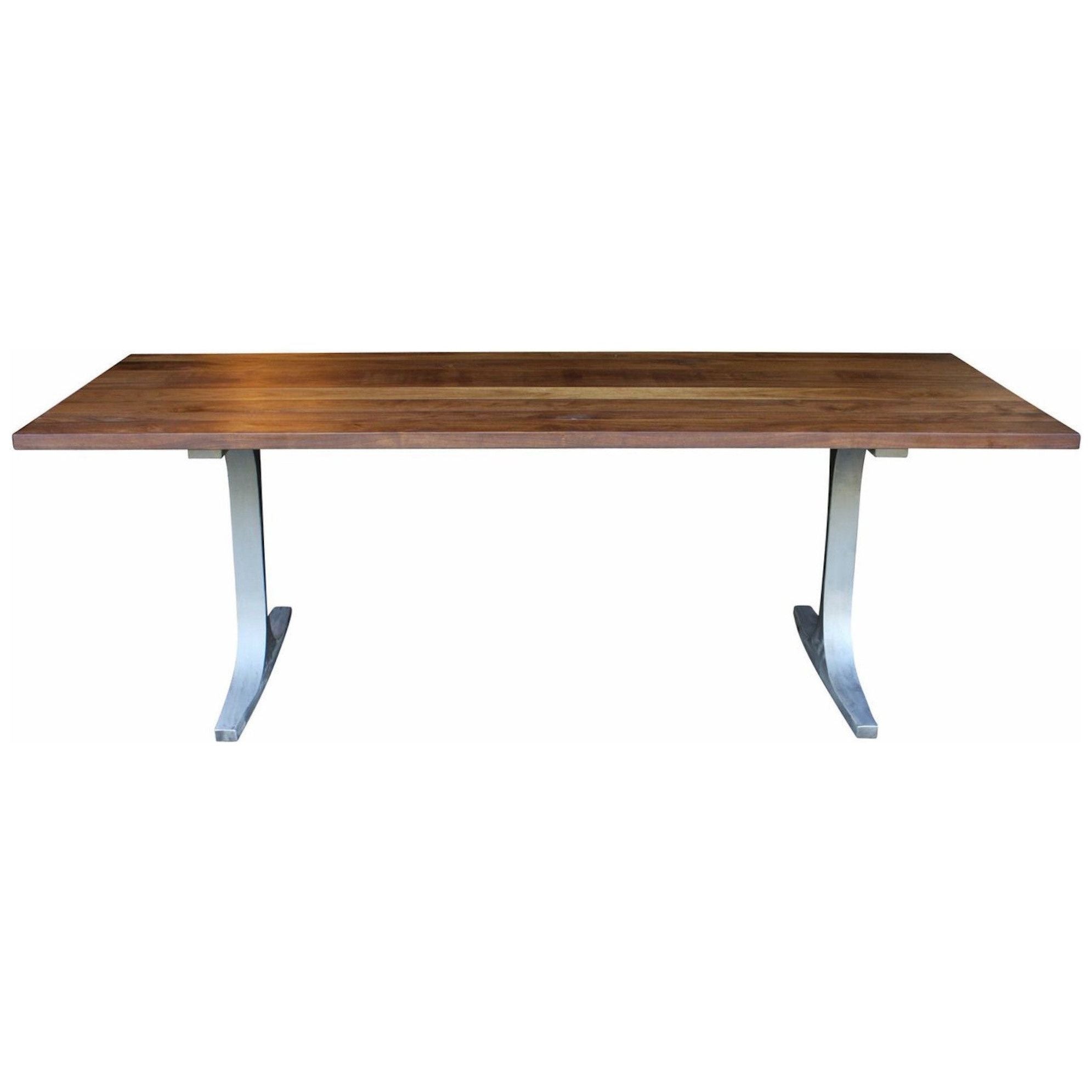 Bergen Dining Table With a Solid Walnut Top – Mortise & Tenon