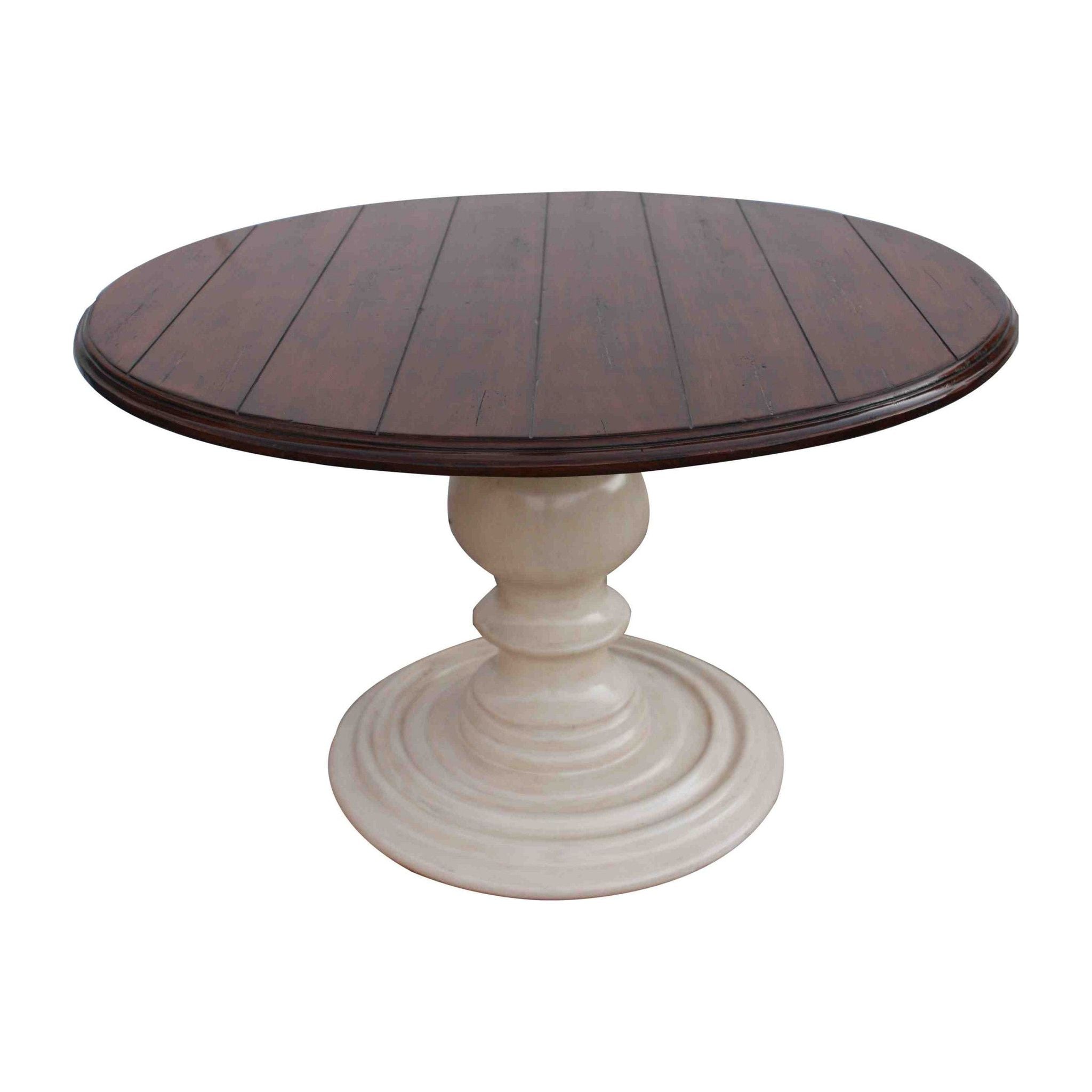 New Haven Round Dining Table – Mortise & Tenon