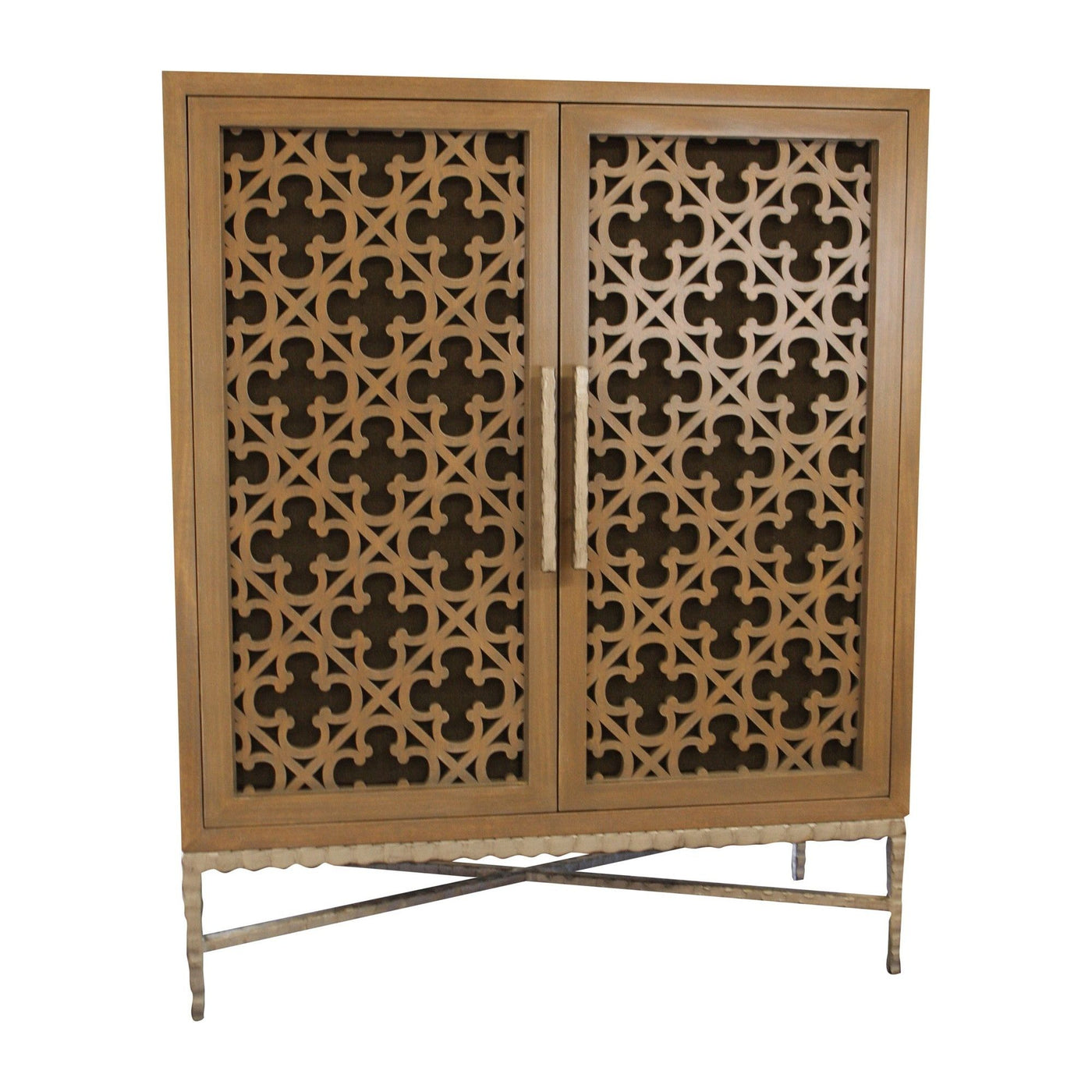 Custom Project-Media Cabinet featurning Laser Cut Panel Doors – Mortise ...