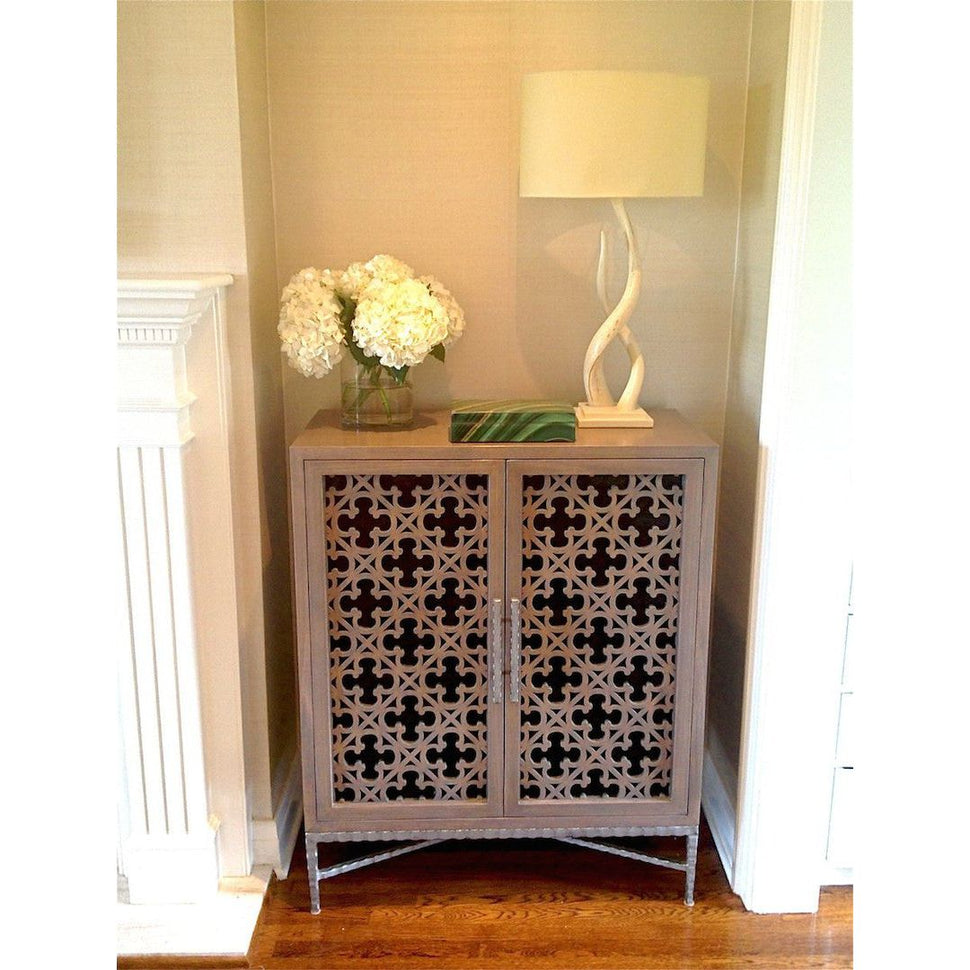 Custom Project-Media Cabinet featurning Laser Cut Panel Doors – Mortise ...