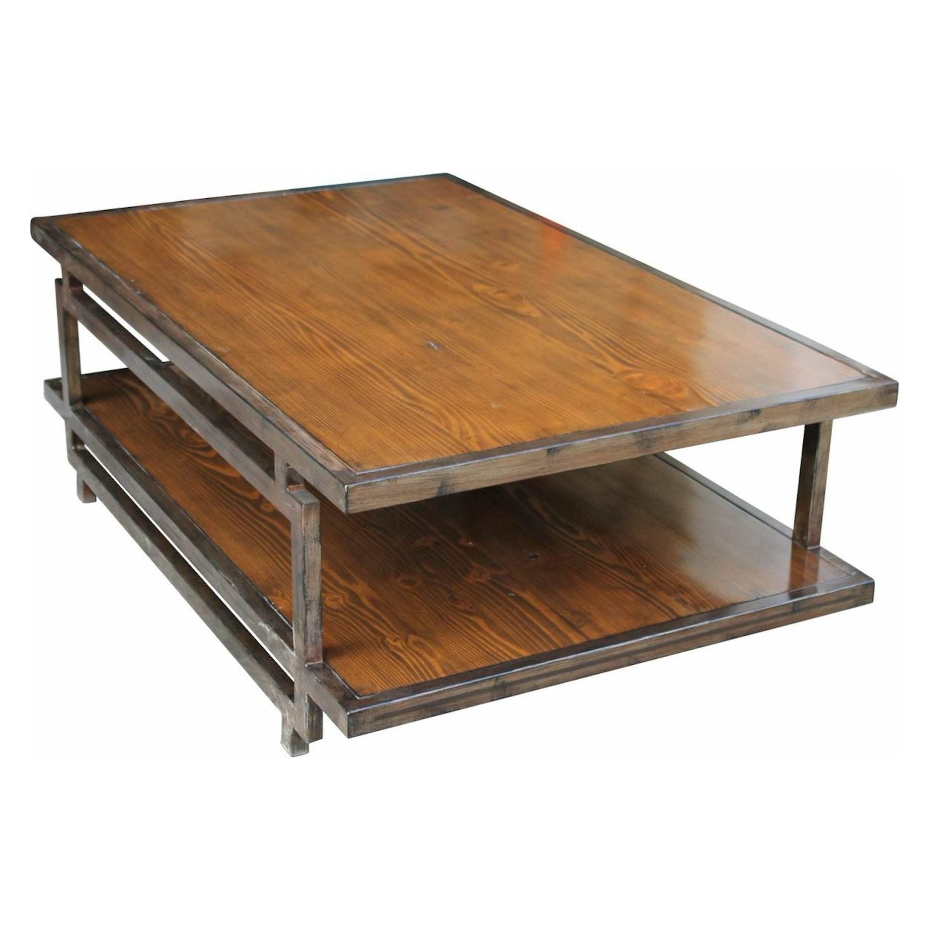 Tribeca Cocktail Table in Reclaimed Wood – Mortise & Tenon