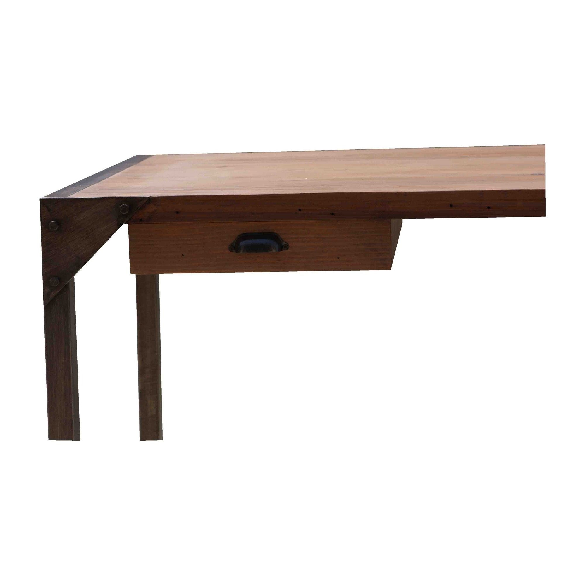 Custom Urban Reclaimed Wood Desk – Mortise & Tenon