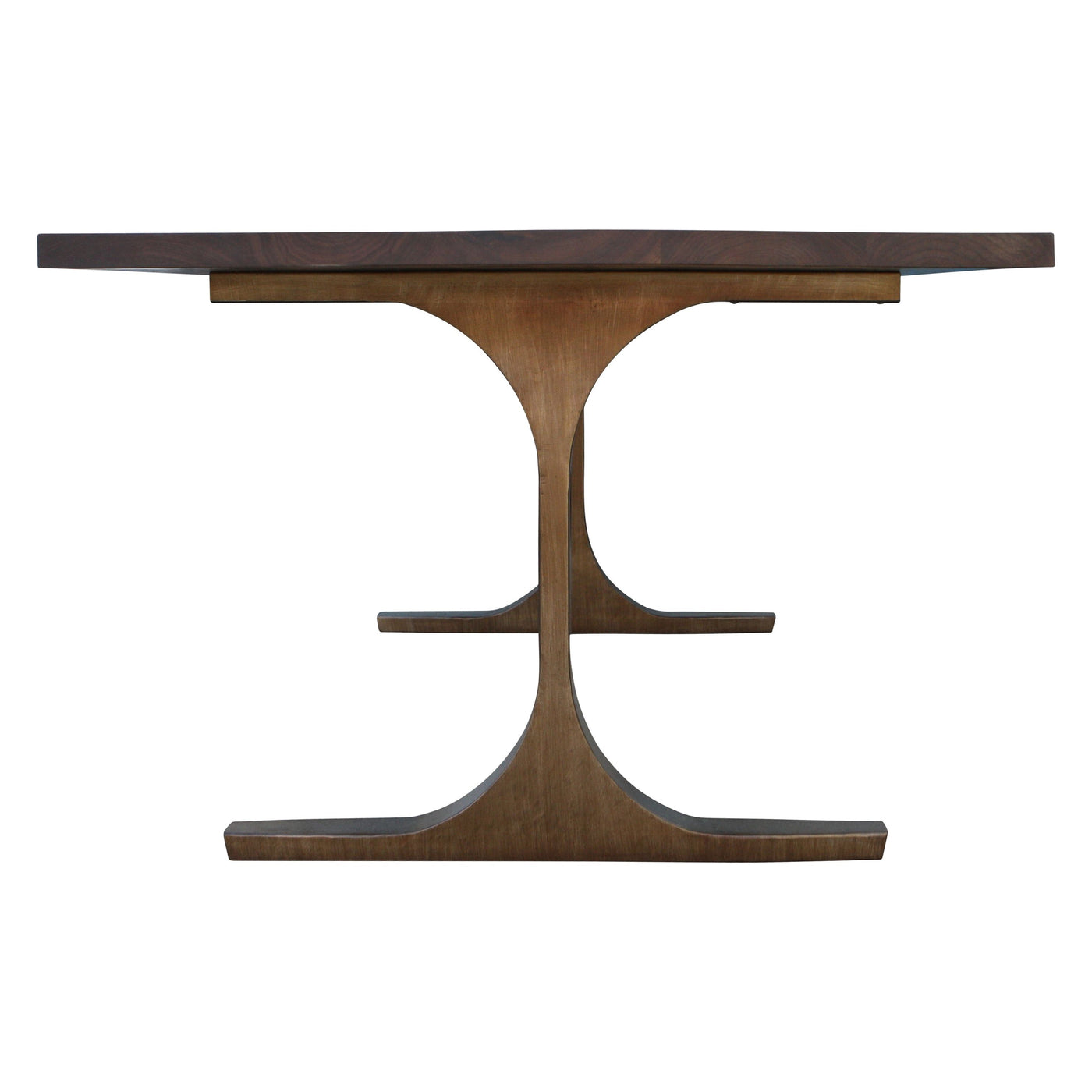 Bergen Dining Table With a Solid Walnut Top – Mortise & Tenon