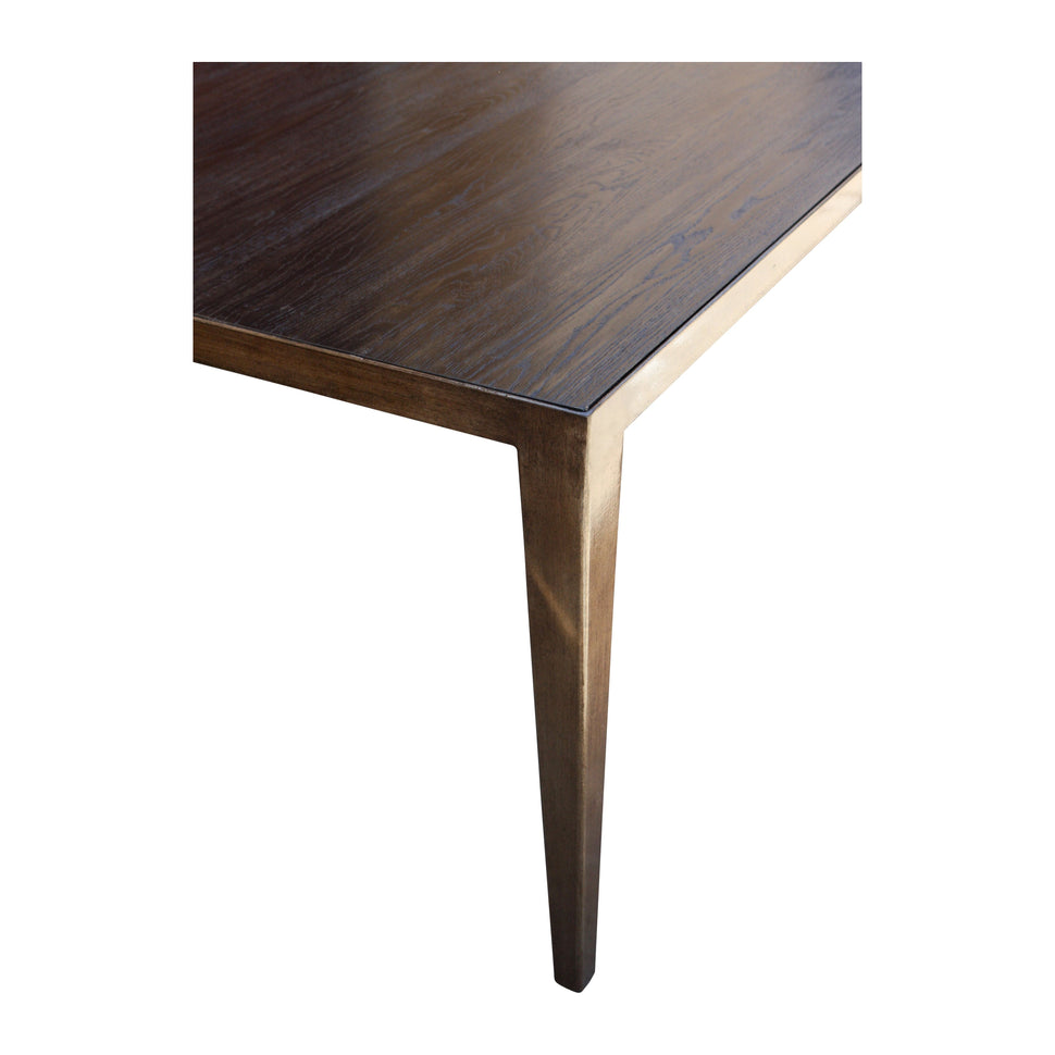 Large Edison Dining Table with White Oak – Mortise & Tenon