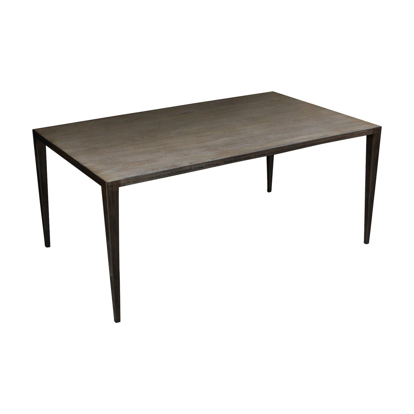 Modern Edison Dining Table with White Oak Top – Mortise & Tenon