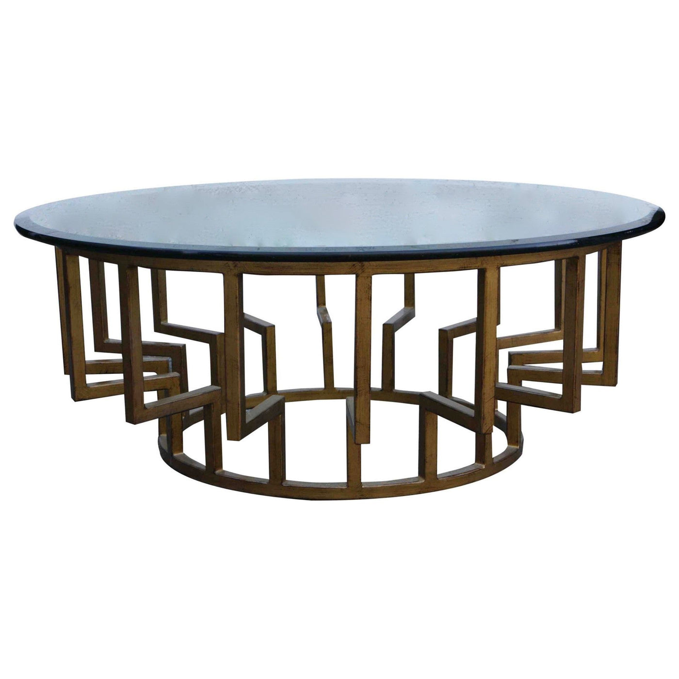 New York Round Modern Coffee Table – Mortise & Tenon