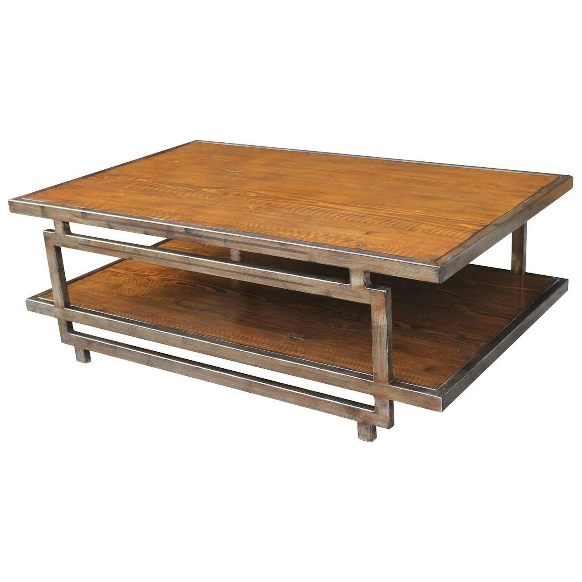 Tribeca Cocktail Table in Reclaimed Wood – Mortise & Tenon