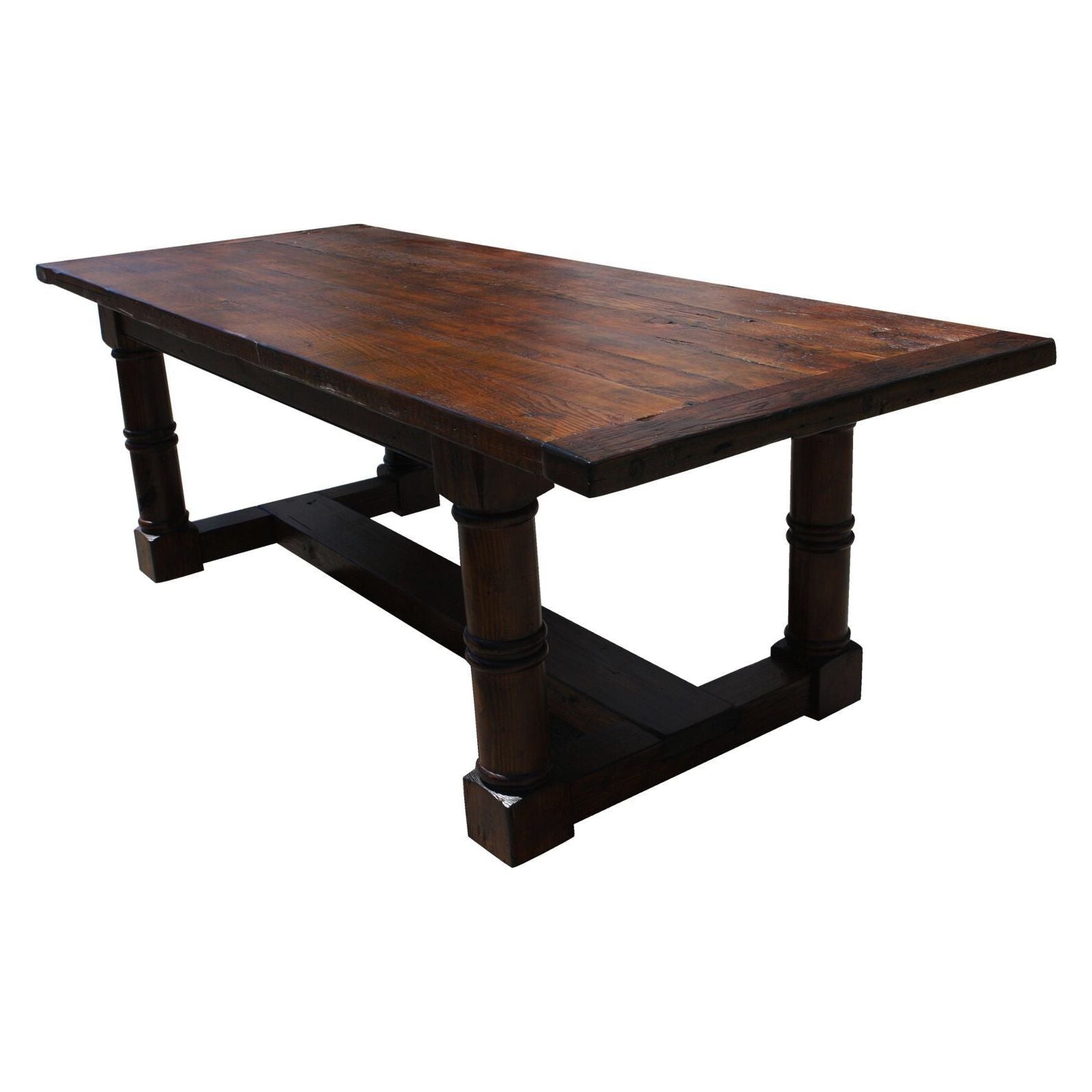 Modern Custom Hand Crafted Table Made from Reclaimed Wood Built in Los ...
