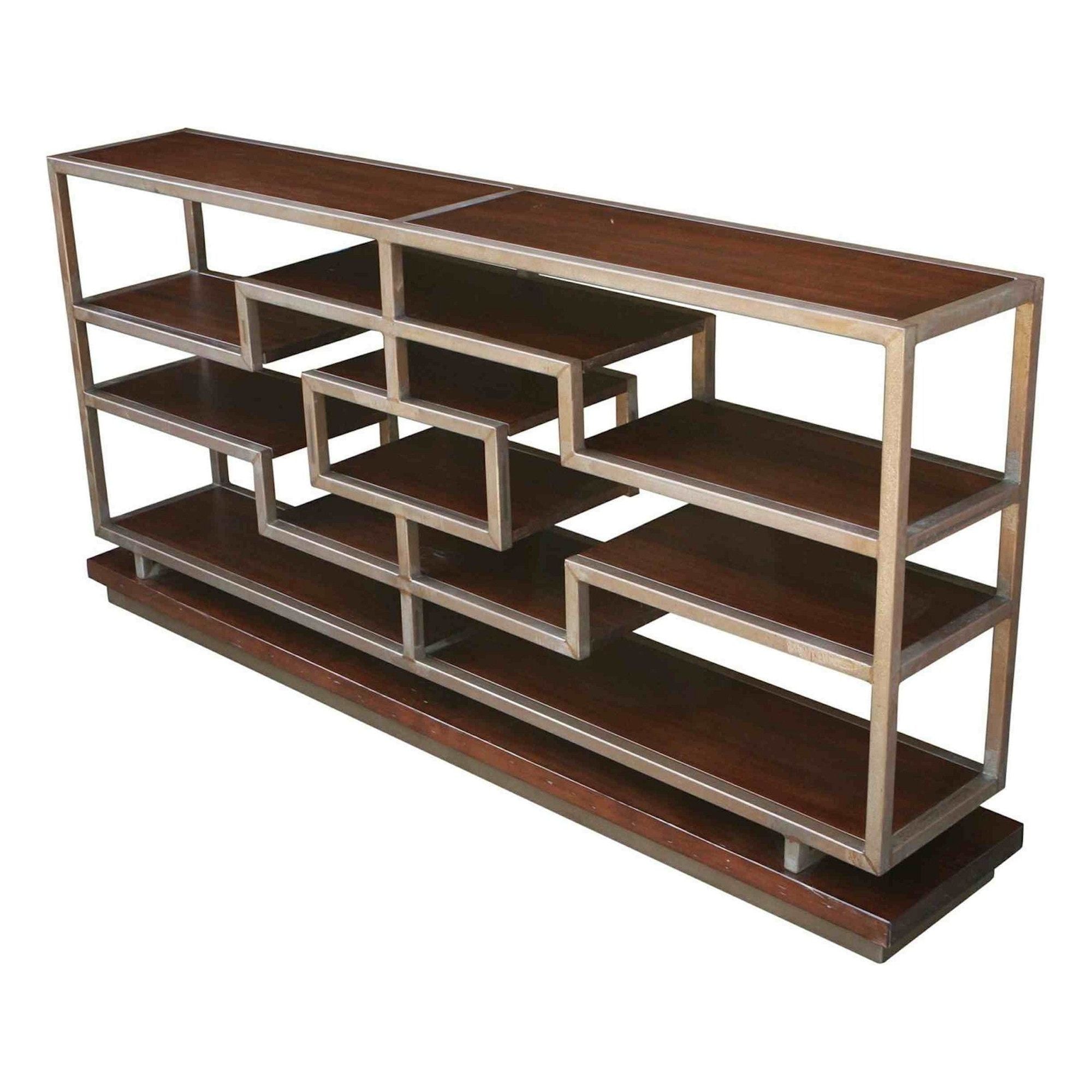 Mid-Century Modern Console Bookcase : Casablanca – Mortise & Tenon