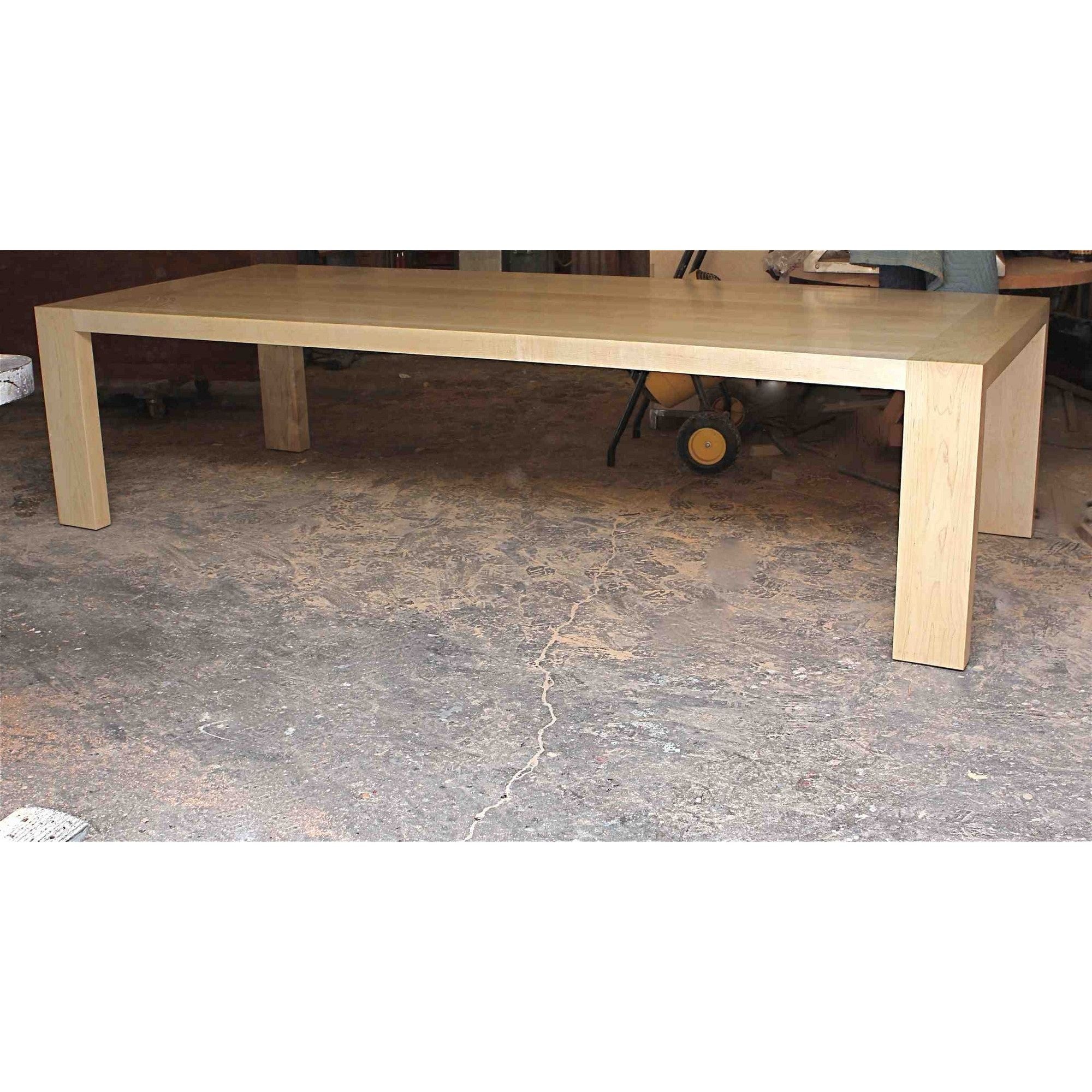 Very Big Custom Reclaimed Wood Dining Tables – Mortise & Tenon