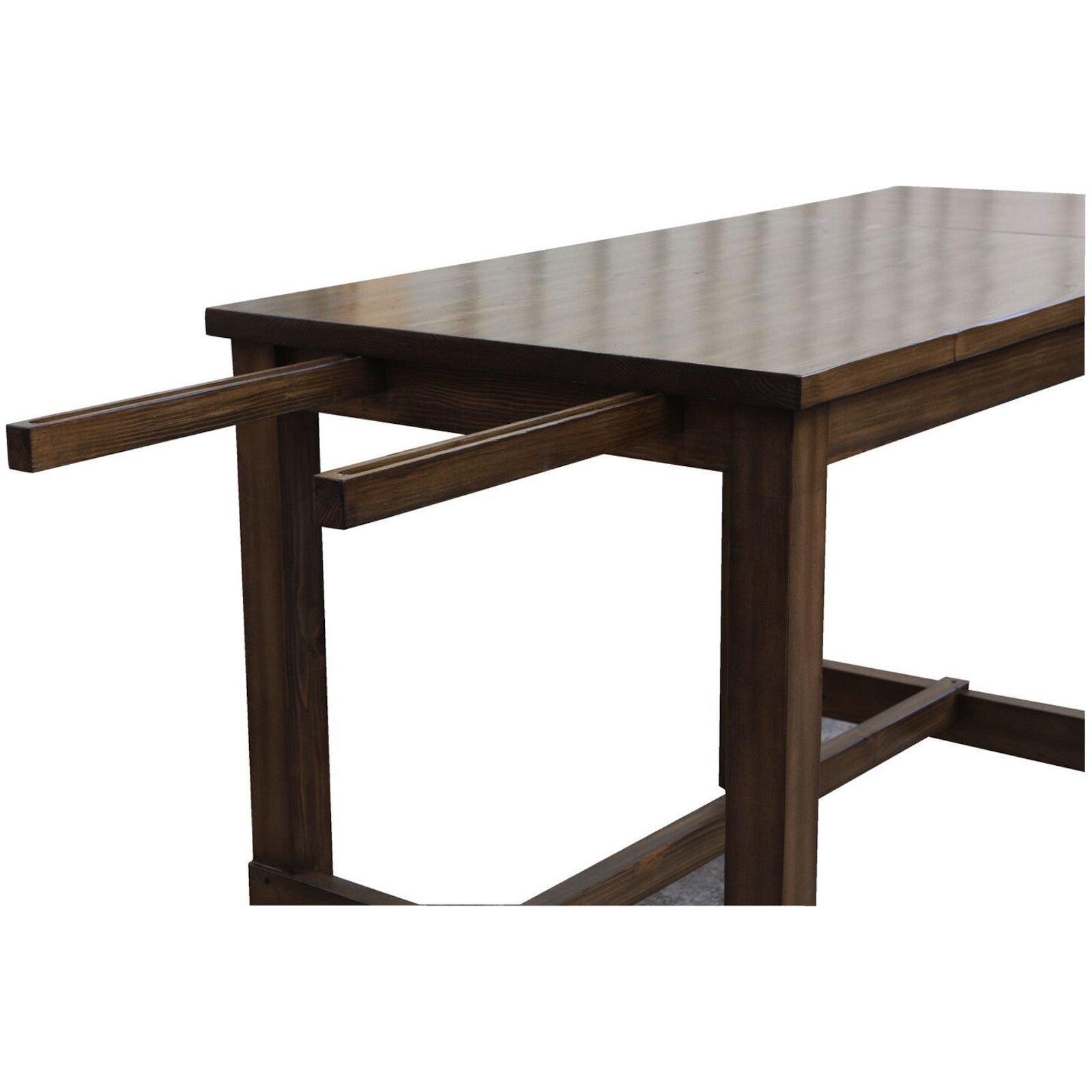 Bar Height Extension Dining Table – Mortise & Tenon