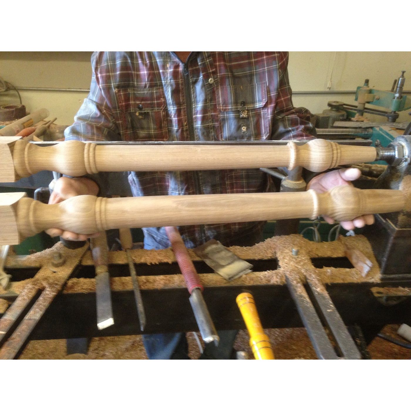 Tony's Wood Turning Making Custom Dining Table Legs – Mortise & Tenon