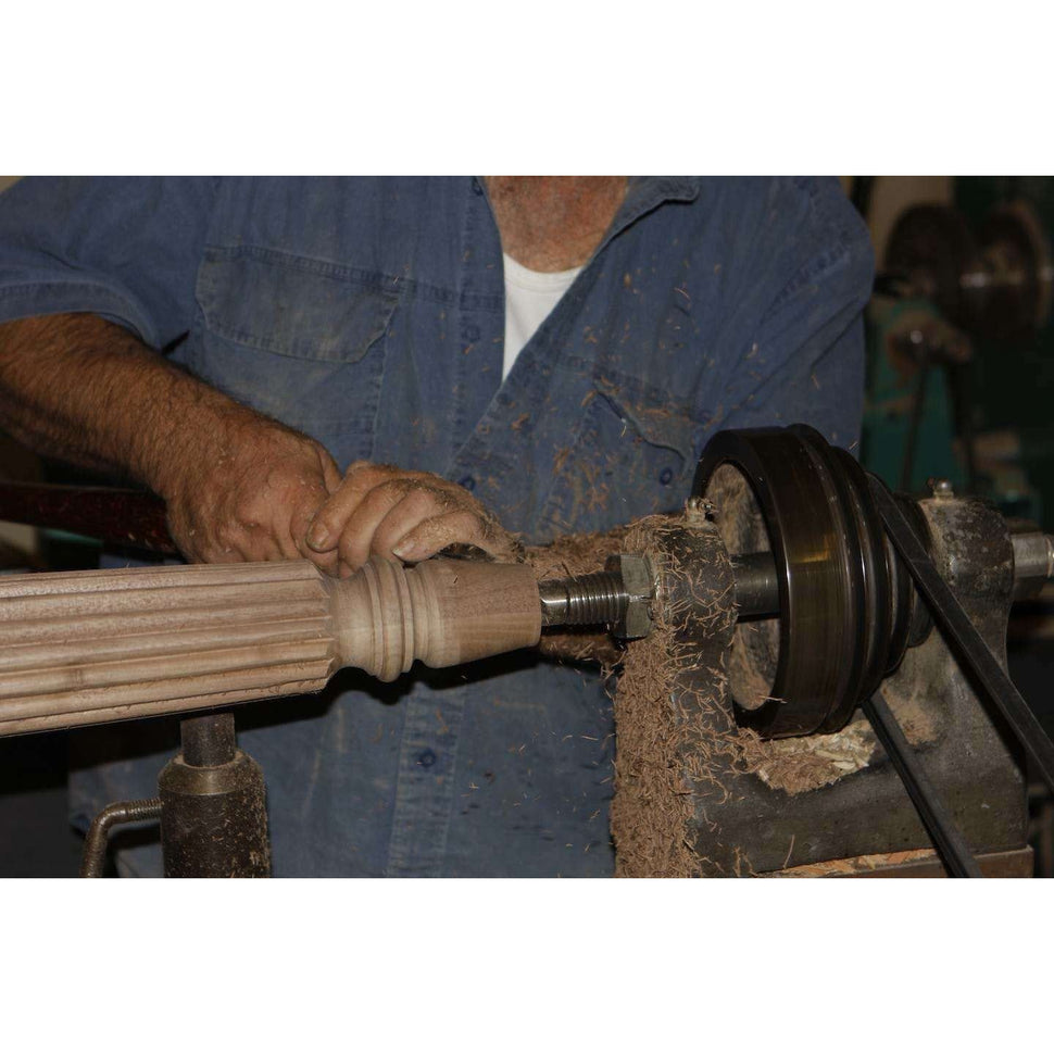 Tony's Wood Turning Making Custom Dining Table Legs – Mortise & Tenon